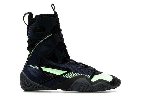 Nike Hyperko 2 High-top Sneakers - Black/metallic Cool Grey/blue