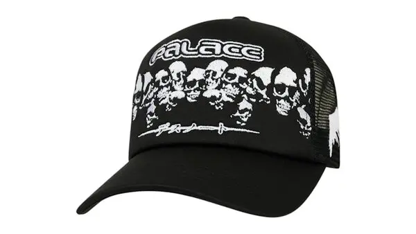 PALACE Death Note Trucker Hat - Black