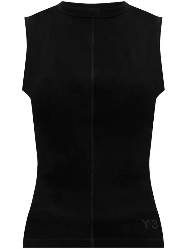 Y3 Organic Cotton Top - Black