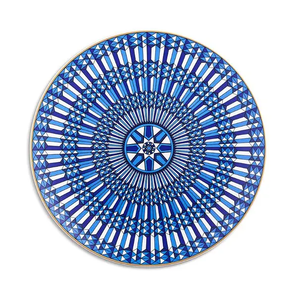 THE MARTHA, BY BACCARAT Arcadia Charger Plate - Blue