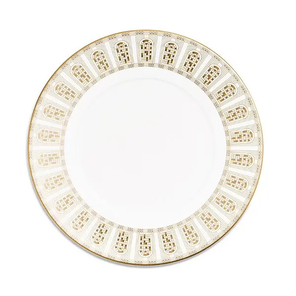 THE MARTHA, BY BACCARAT Arcadia Gold Dessert Plates, Set Of 2 - No Color