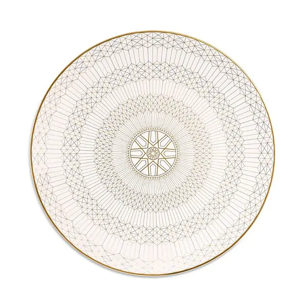 THE MARTHA, BY BACCARAT Arcadia Gold Charger Plate - No Color