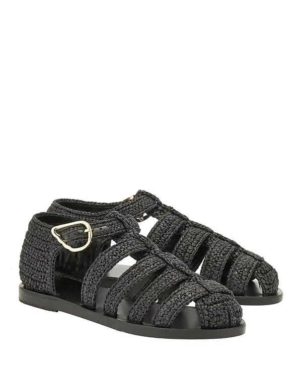 ANCIENT GREEK SANDALS Homeria Sandals - Black