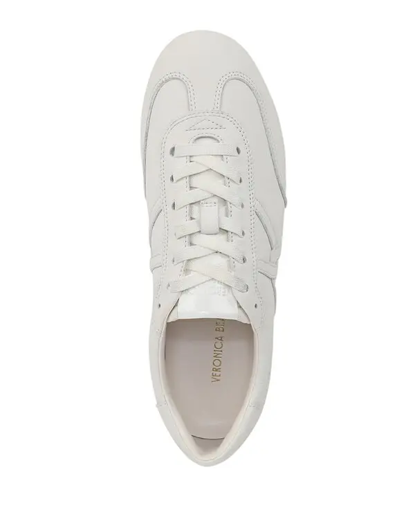 Veronica Beard Riviera Sneakers - Coconut Leather