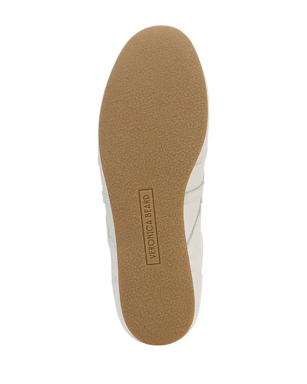 Veronica Beard Riviera Sneakers - Coconut Leather