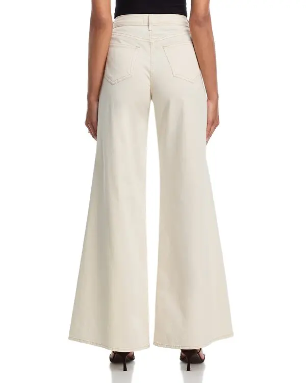 L'Agence Beau High-rise Wide-leg Jeans
