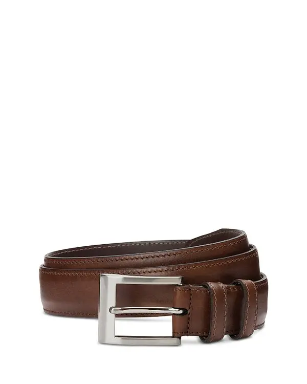 Allen Edmonds Basic Leather Dress Belt - Chili