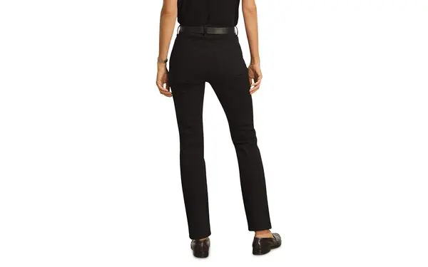 Buck Mason High-Rise Cigarette Jeans - Black
