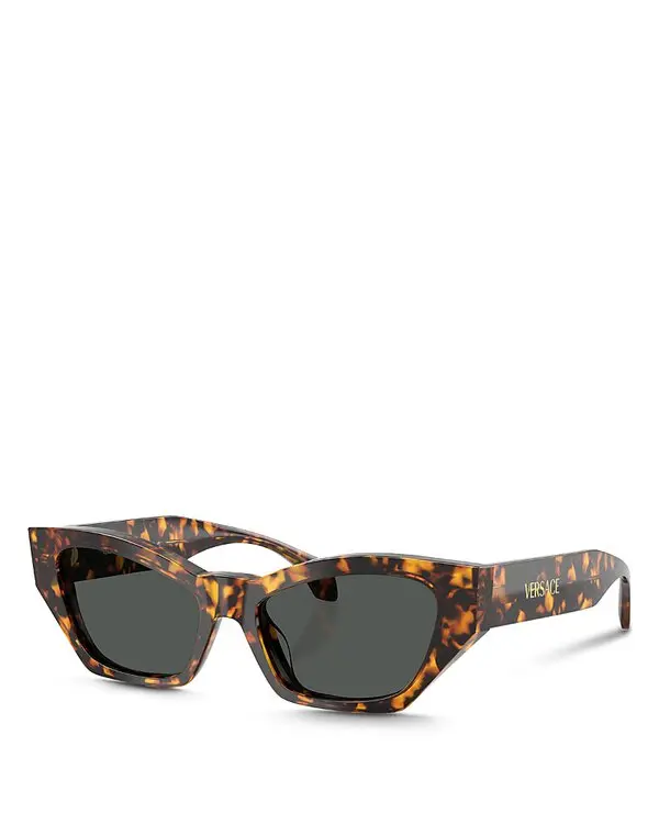 Versace Ve4488u Cat Eye Sunglasses - Dark Gray