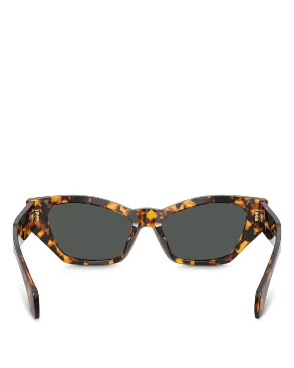 Versace Ve4488u Cat Eye Sunglasses - Dark Gray
