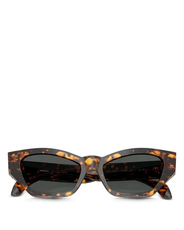 Versace Ve4488u Cat Eye Sunglasses - Dark Gray