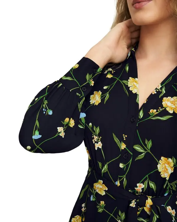 HOBBS LONDON Everly Floral Printed Shirt Dress