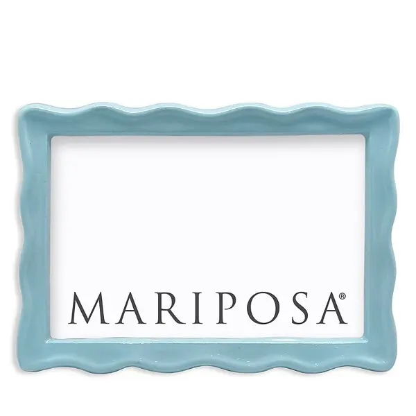 MARIPOSA Wavy 4 X 6 Frame - Aqua