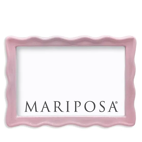 MARIPOSA Wavy 4 X 6 Frame - Pink