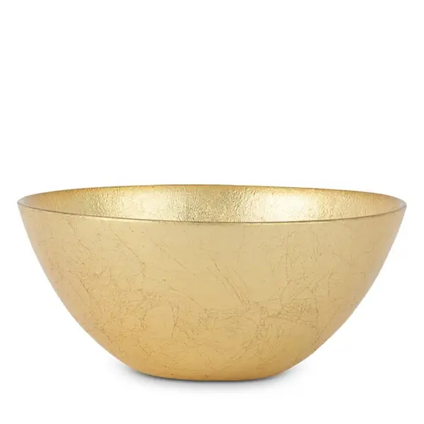 VIETRI Moon Glass Small Deep Bowl - Gold