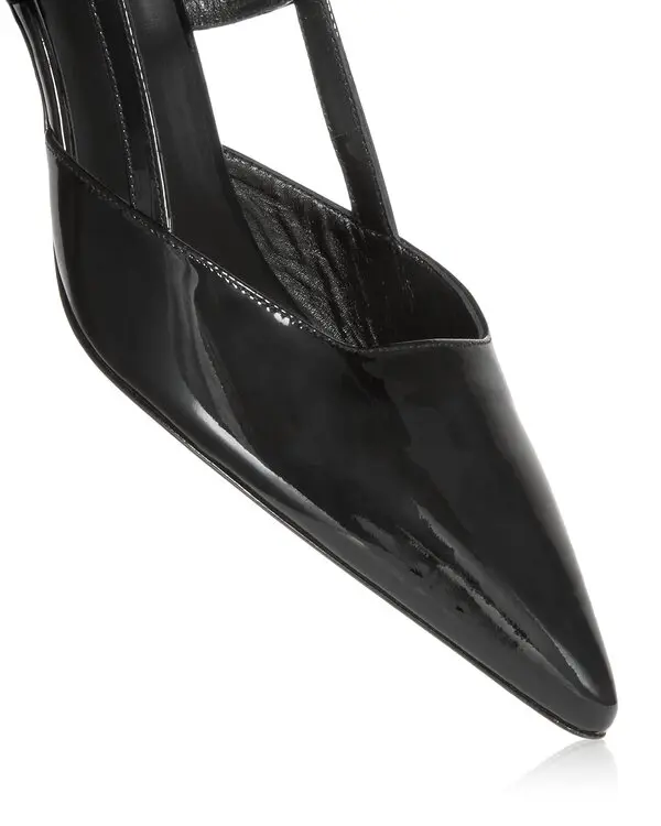 STUART WEITZMAN Vinnie 50 Slingback Kitten Heels - Black