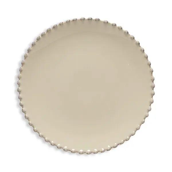 COSTA NOVA White Pearl Salad Plate - Cream