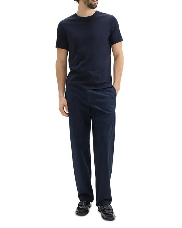 Theory Precise Tee In Cotton Jersey - Eclipse