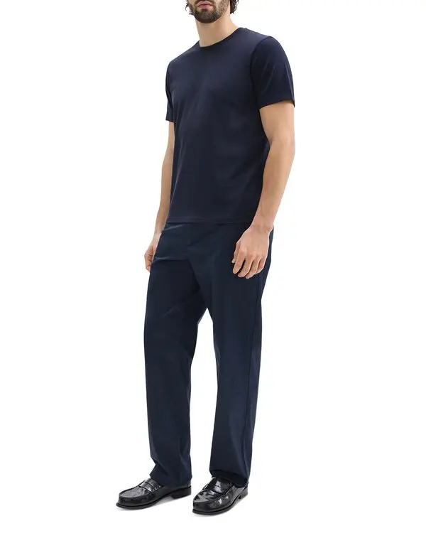 Theory Precise Tee In Cotton Jersey - Eclipse