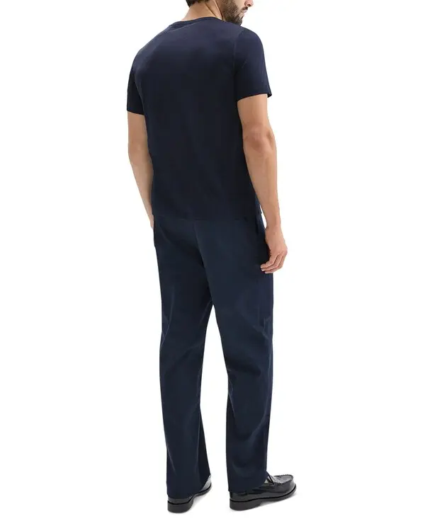 Theory Precise Tee In Cotton Jersey - Eclipse