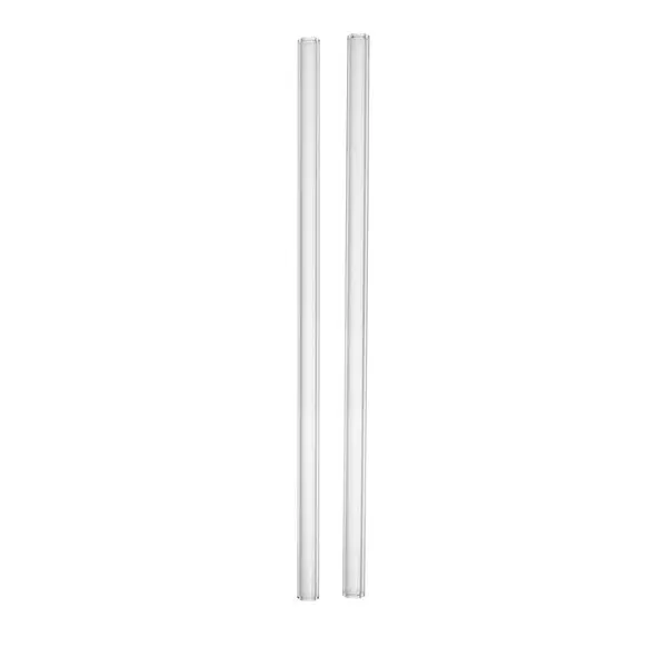 KOSTA BODA Sipsavor Glass Straws, Set Of 2 - Clear