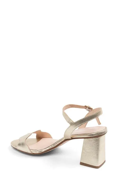 PATRICIA GREEN Palm Beach Sandal - Gold Leather