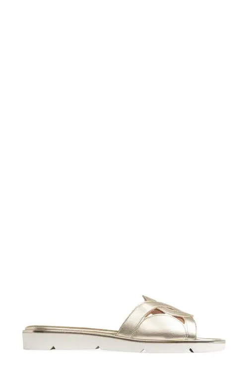 PATRICIA GREEN Boca Sandal - Gold Leather
