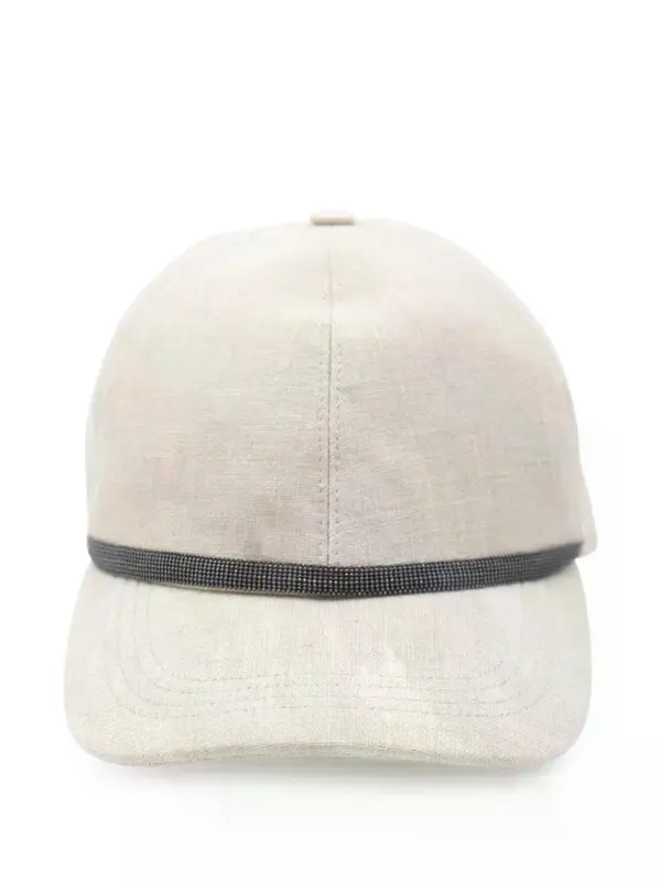 Brunello Cucinelli Monili Chain Cap - Neutrals