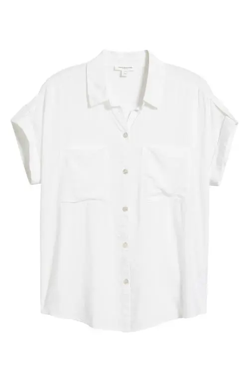 BEACHLUNCHLOUNGE Delta Short Sleeve Button-up Shirt