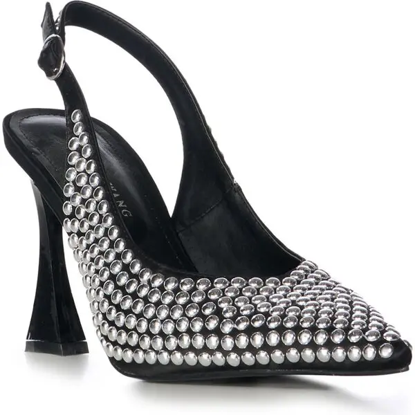 AZALEA WANG Almida Studded Slingback Pumps