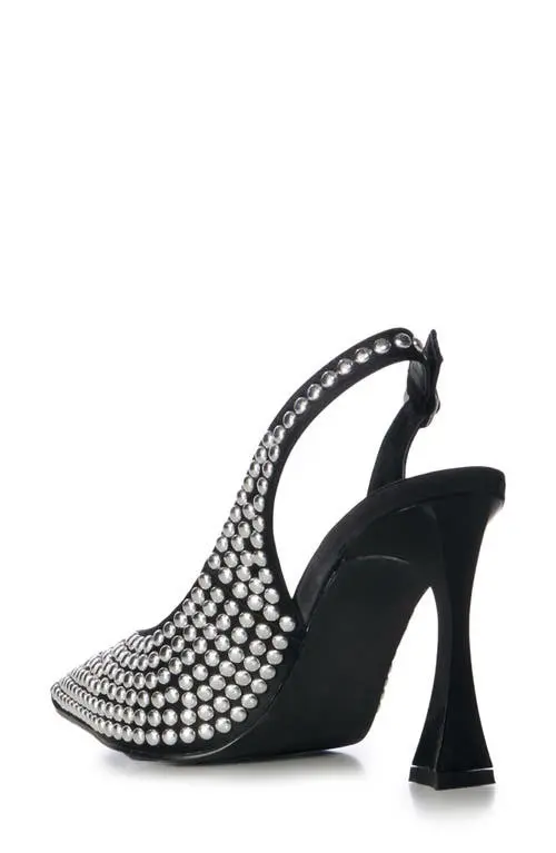 AZALEA WANG Almida Studded Slingback Pumps