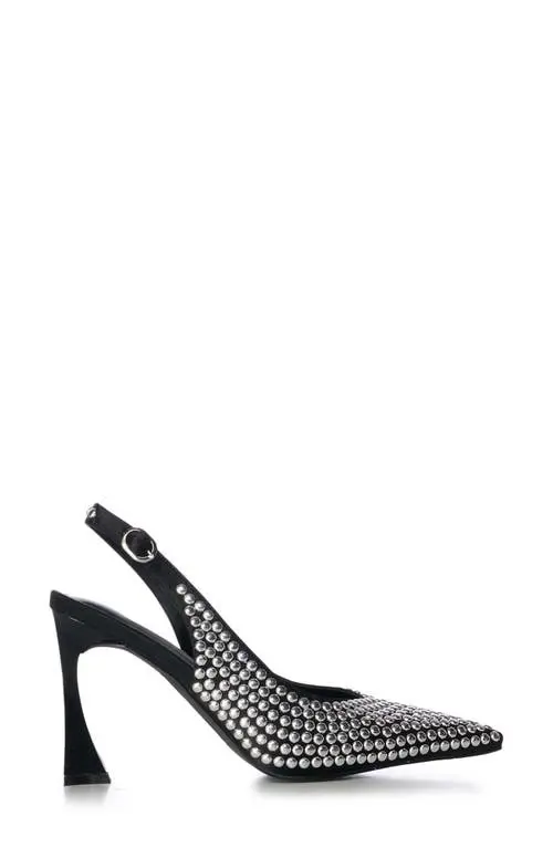 AZALEA WANG Almida Studded Slingback Pumps
