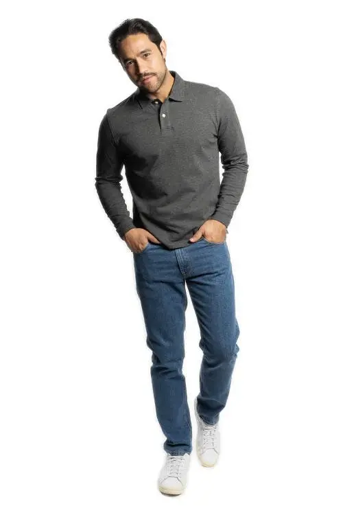 PETER MANNING NYC Johnny Stretch Slim Fit Jeans - Original Blue