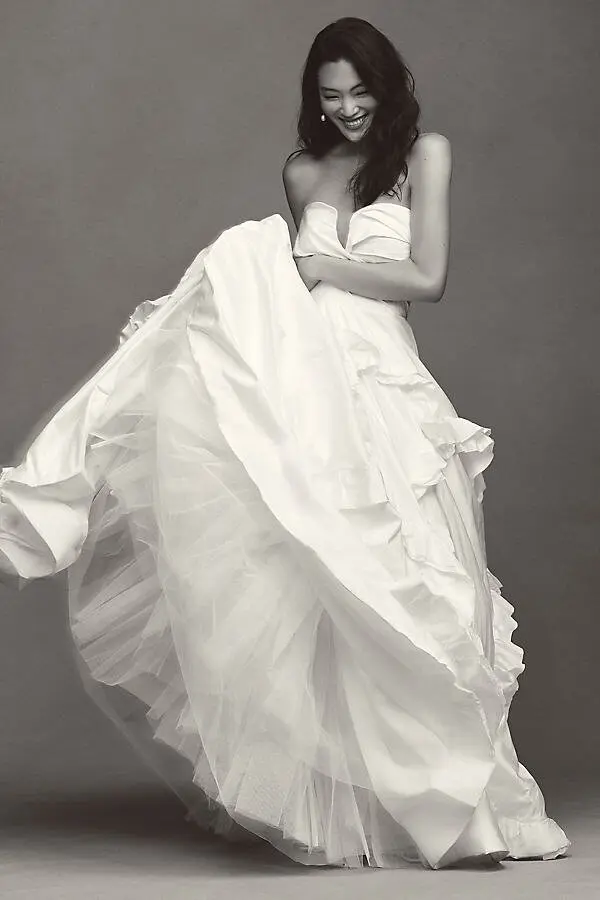 OUMA Alix Strapless Wedding Gown