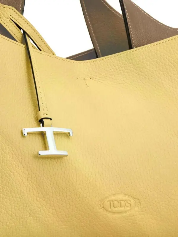 TOD'S Leather Tote - Yellow
