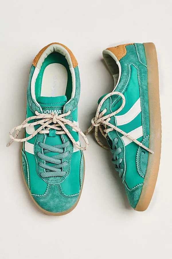 COOLWAY Kizuna Leather Sneakers - Green