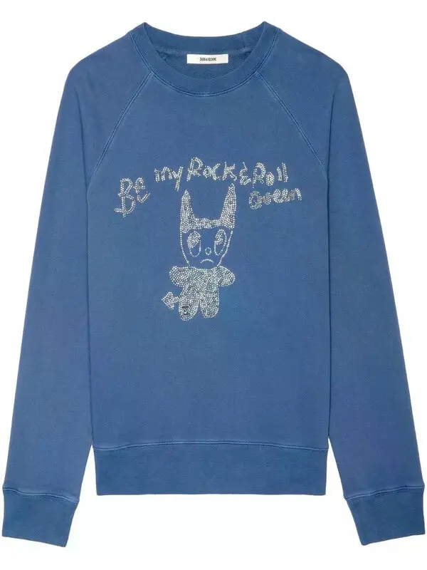 Zadig&Voltaire Devil Queen Sweatshirt - Blue