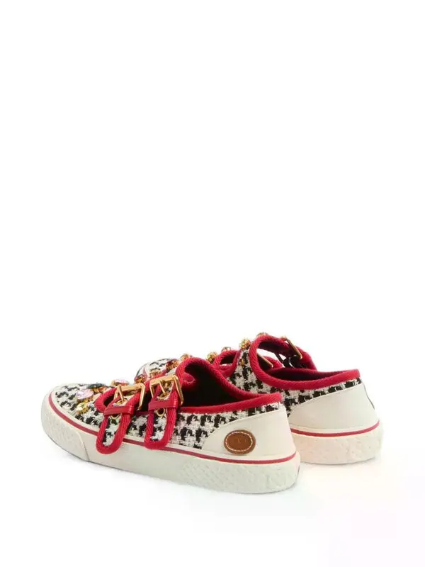 Valentino Garavani Dollyboard Mary-jane Ballerina Sneakers - White
