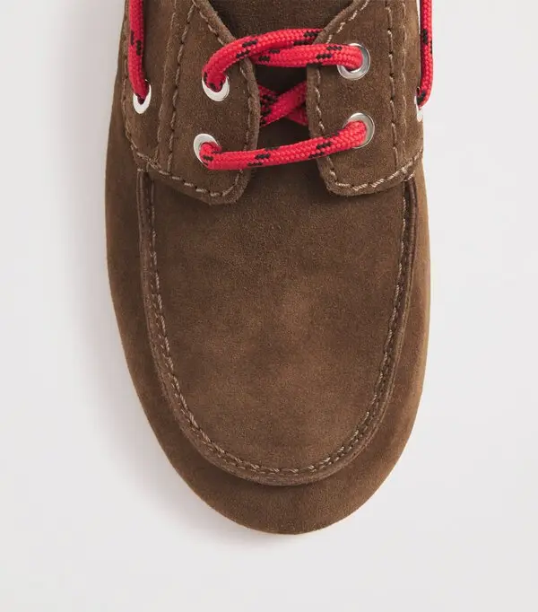 Sandro Suede Loafers - Brown