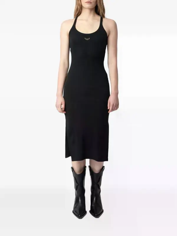 Zadig&Voltaire Fine-ribbed Midi Dress