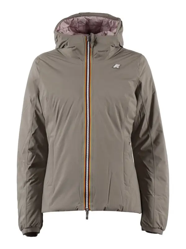 K-WAY Short Down Jacket - Green