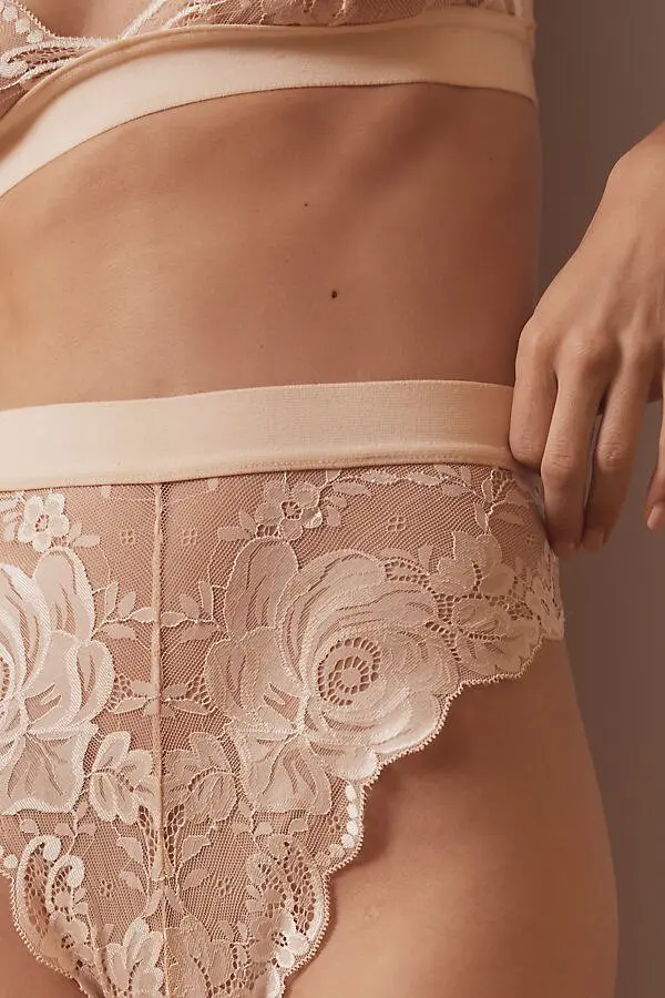 KILO BRAVA High-waisted Lace Panty