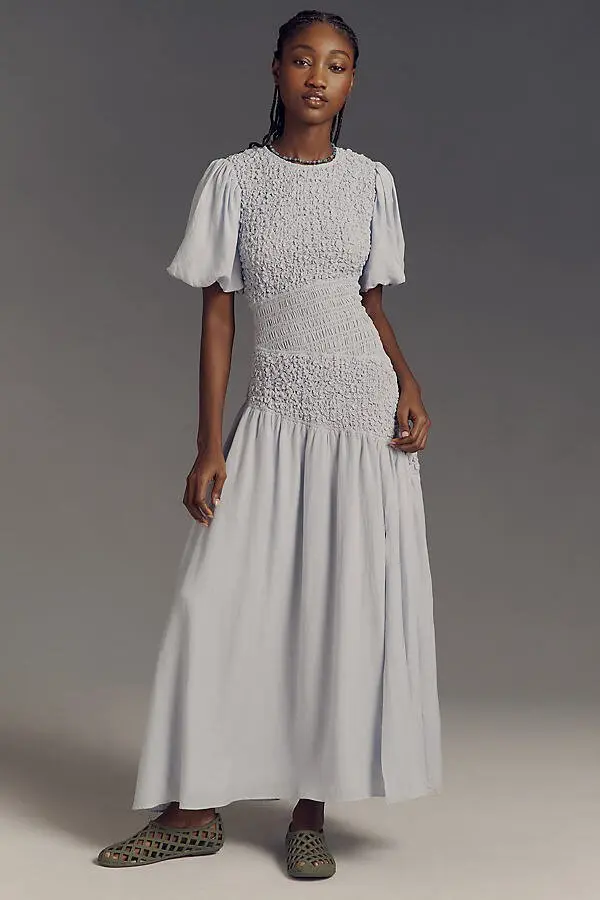 Astr The Label Theoni Maxi Dress - Blue | Editorialist