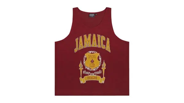 DENIM TEARS X Stussy Jamaica High Gym Tank