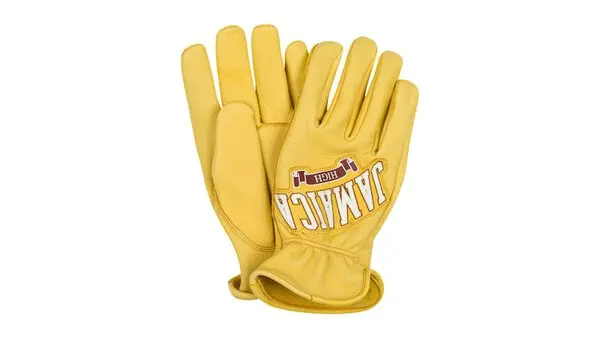DENIM TEARS X Stussy Dad Gloves - Yellow