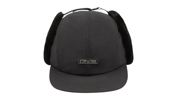 DENIM TEARS X Stussy Elmer Earflap Cap - Black