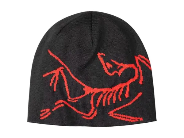 Arc'teryx Lightweight Bird Head Toque Beanie - Black/dynasty