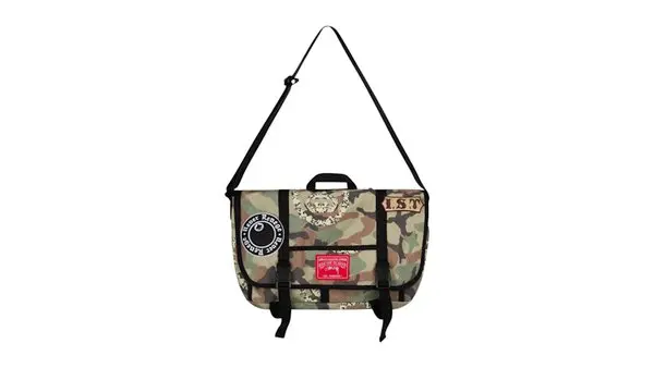 DENIM TEARS X Stussy Tears Messenger Bag - Camo