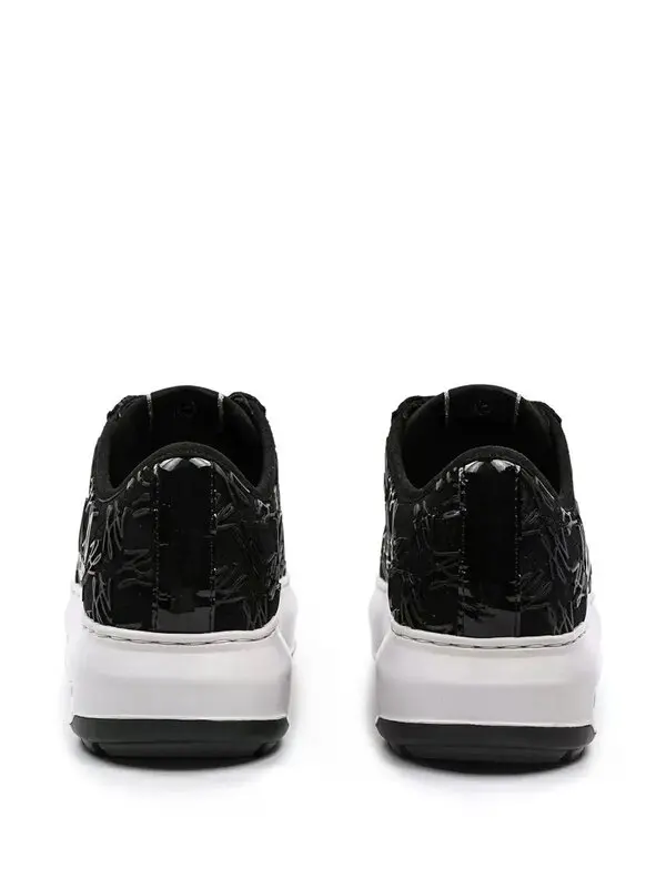 Karl Lagerfeld Logo Suede Sneakers