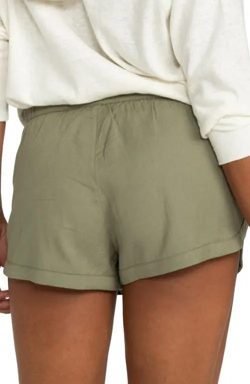 Roxy Cotton Blend Twill Shorts